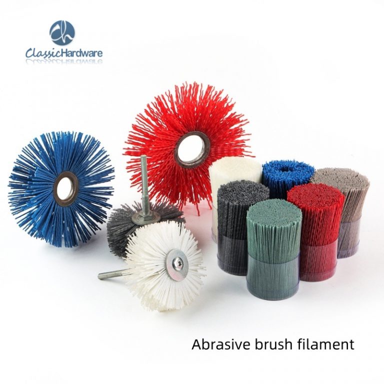 Abrasive brush filament/grinding brush filament