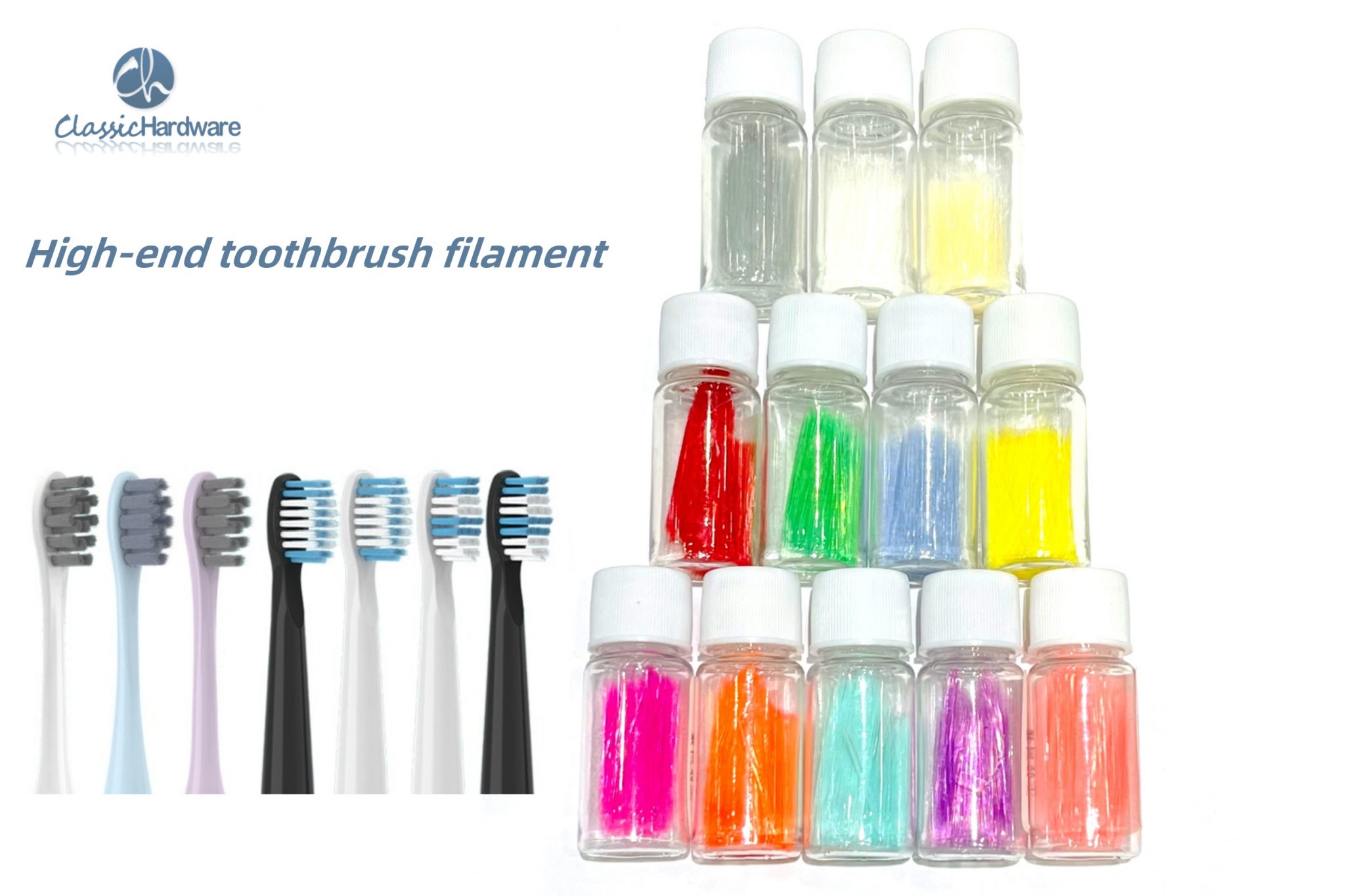 High-end toothbrush filament(Classicfilament) - Metal brush
