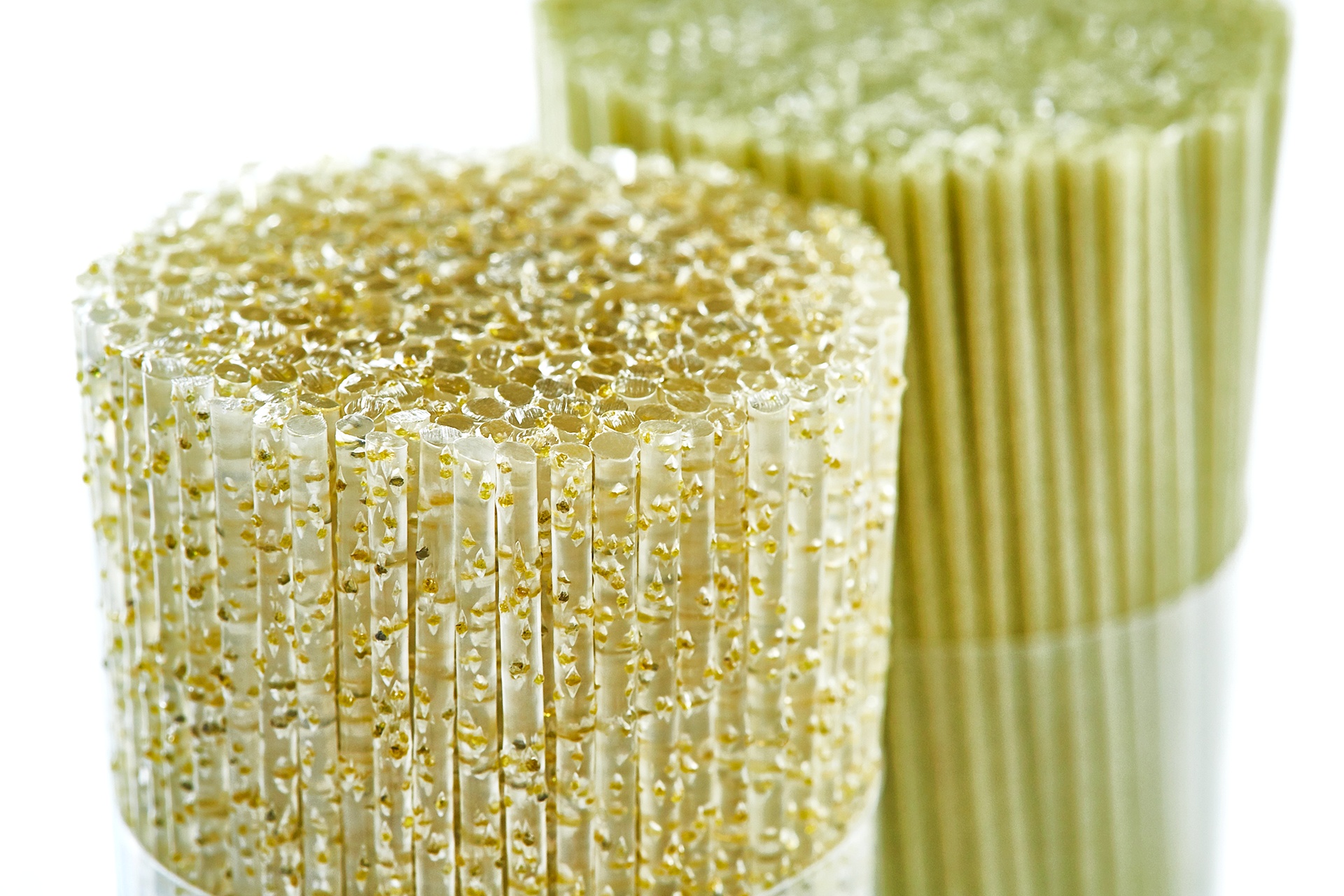 Diamond abrasive brush filament
